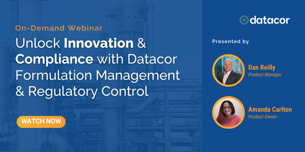 Datacor Process Manufacturing Erp Software